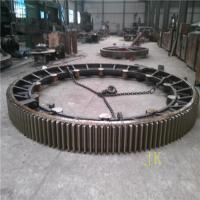 China Large Casting Steel Involute Gear Ring Spur Mill Girth Gear For Mining Machine for sale