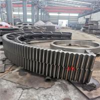 China Large Casting Steel Involute Gear Ring Spur Mill Girth Gear For Mining Machine for sale