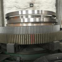 China Large Casting Steel Involute Gear Ring Spur Mill Girth Gear For Mining Machine for sale