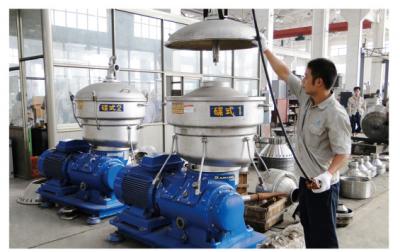 China ZTIC Disc High Speed Spinning Centrifuge Separator Multifunctional for sale