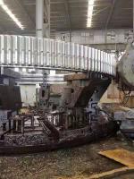 China Large Casting Steel Involute Gear Ring Spur Mill Girth Gear For Mining Machine for sale