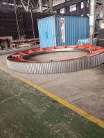 China Large Casting Steel Involute Gear Ring Spur Mill Girth Gear For Mining Machine for sale