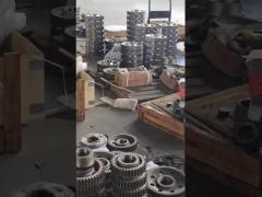 Ανθεκτικός στην φθορά χαμηλού θορύβου περιστρεφόμενος φούρνος μεγάλος δακτύλιος μετατροπής μεγάλος βιομηχανικός εξαρτημός