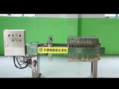 High Efficiency And Energy Saving Program Controlled Automatic Recessed Filter Press