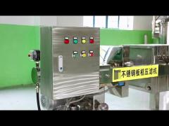 Compact Structure Fully Automatic Unloading Once Open Filter Press