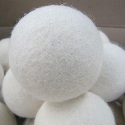 China Fabric Softner Felt Ball Organic Wool Dryer Ball Reusable Non-toxic Ball for sale