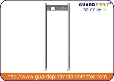 Cina 24 alte pagine di porta del metal detector dell'arco di sensibilità di zone con lo schermo LCD a 5.7 pollici in vendita