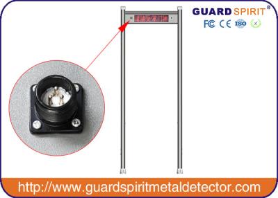 Cina Alta porta del portone del metal detector di sensibilità per sicurezza, allarme sano in vendita
