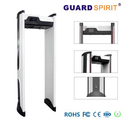 Cina Passeggiata LCD dello schermo di zone IP65 18 attraverso il corpo Scaner dei metal detectori con la funzione di parola d'ordine in vendita