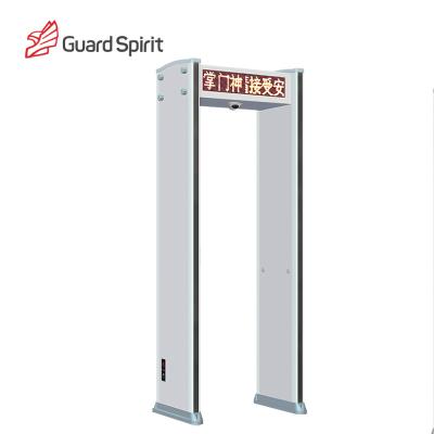 China varredor completo portátil do corpo da sensibilidade alta, caminhada através dos detectores de metais com câmera do Cctv à venda