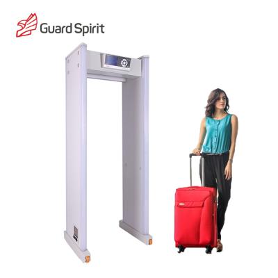 China Detector de metais alto da segurança aeroportuária da sensibilidade, caminhada através do detector de metais para a verificação da segurança à venda
