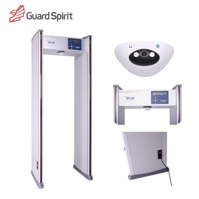 China caminhada profunda da busca da câmera alta do CCTV da sensibilidade através do detector de metais, detector de metais da arcada para a segurança à venda