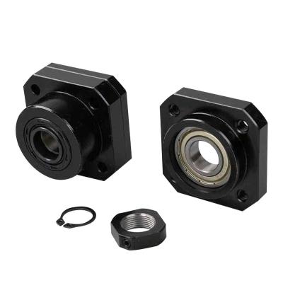 China FF / FK Support Unit Black Ball Screw Supports For Diverse Industrial Application for sale