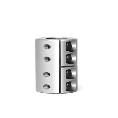 China Aluminum Shaft Coupler Stable Power Transmission Rigid Coupling Efficient for sale