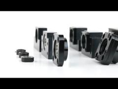 FF / FK Support Unit Black Ball Screw Supports For Diverse Industrial Application