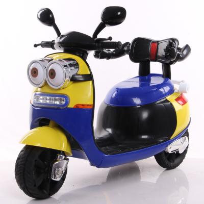 China Plastic electric motorcycle bicycle for kids ride on motor bike wholesale kids mini electric battery charger for sale