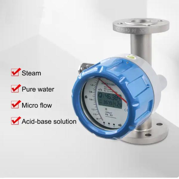 Quality High Accuracy Metal Tube Rotameter Explosion Proof For Water Liquid Medium Gas for sale