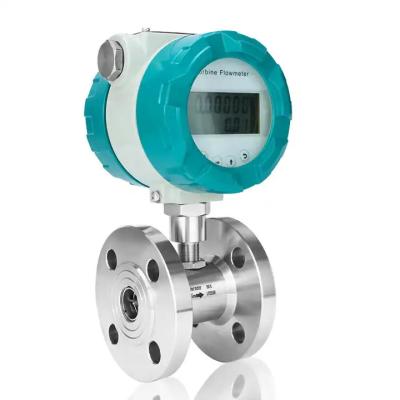 China Industrial High Accuracy Turbine Flow Meter Turbine Flow Sensor DN15-6000mm for sale