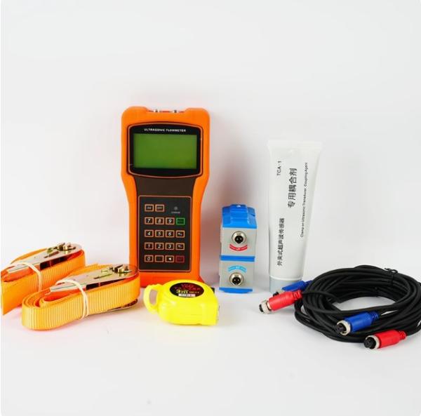 Quality Handheld Ultrasonic Flow Meter IP65 Industrial Grade With Non Intrusive Design for sale