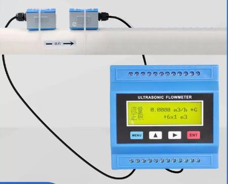 Quality Energy Efficient Handheld Flow Meter With Error Correction Technology DN50-DN700 for sale