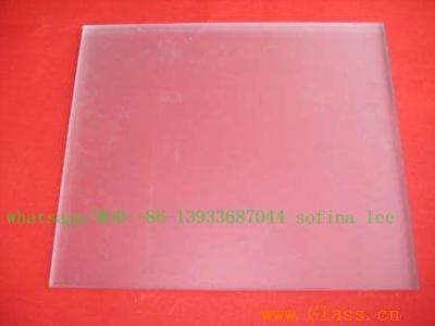 China china hot sale 0.5-12mm tempered Etching Anti Glare Glass for touch screen for sale