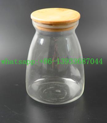 China lead free heat  resisitant clear Borosilicate Glass Pot for sale
