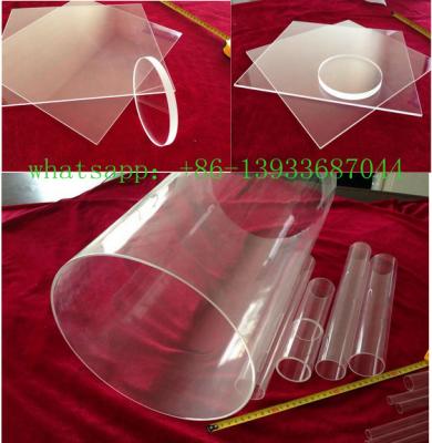 China Customize lead free heat resisitant High Borosilicate Glass Tube for sale