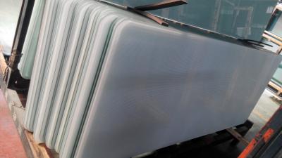 China 4mm  5mm 6mm, 8mm, 12mm ultra  clear  Tempered Glass  with ceramic frit for sale