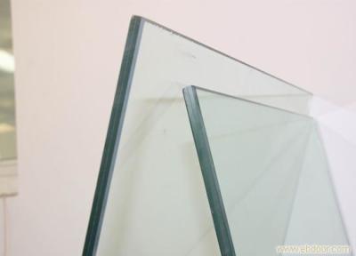 China 8mm toughened clear+ 0.76PVB+6mm toughened clear skylight laminated glass for sale