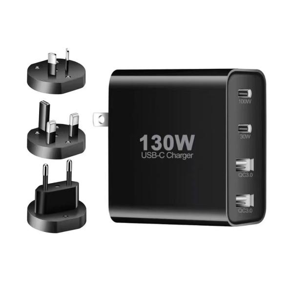 Quality Super Fast Charging 130W GAN Charger for sale