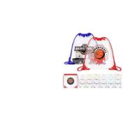 China Custom Clear Drawstring Backpack Full Color Print 35x45cm Durable Nylon for sale