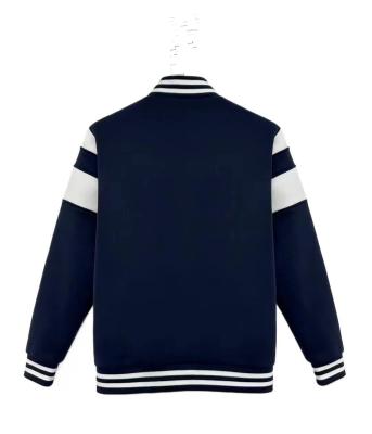 China Customized Baseball Jacket: The Perfect Blend of Two-Tone Elegance and Personalization for sale