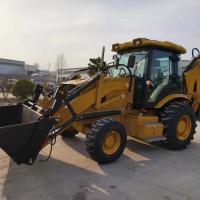 China 420d Used Backhoe Loader in Shanghai 118 Working Hours Suitable for Various Projects for sale