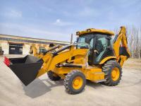 China 420d Used Backhoe Loader in Shanghai 118 Working Hours Suitable for Various Projects for sale