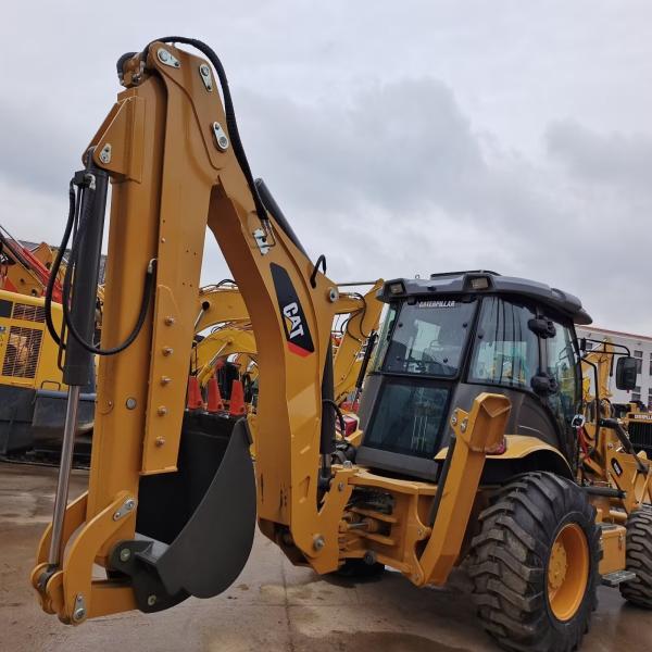 Quality 118KW Rated Load CAT 420F Backhoe Loader Original 17000-18000 kg Machine Weight for sale