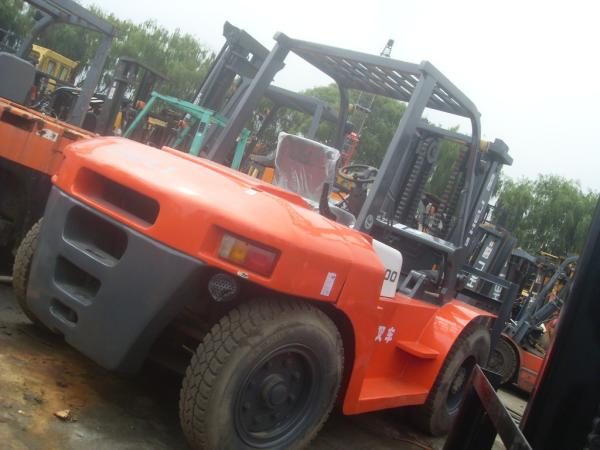 Quality White TCM FD70 Forklift Used 3t 5t 10t 15t 20t 25t 30t in Good Condition from for sale