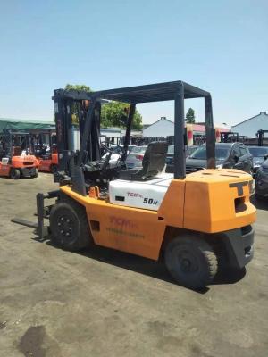 Cina JAPONIA fabbricato TCM FD50 5 tonnellate LPG carrello elevatore per l'affidabilità dell'impianto di produzione in vendita