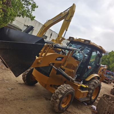 Cina Potenza di scavo elevata 420 caricatore di retroescalatore CAT 420F originale Giappone macchina idraulica in vendita