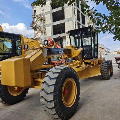 Cina Usato Caterpillar Cat 12G 120H 120K Motor Grader 14H 140H 12H in con 1200 ore di lavoro in vendita