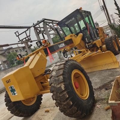 China Tweedehands Caterpillar 140 Motor Grader met 1200 werkuren en Cummins motor Te koop