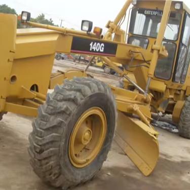 Cina CATERPILLAR 140G Giappone Originale 140G Motor Grader per la costruzione stradale in vendita