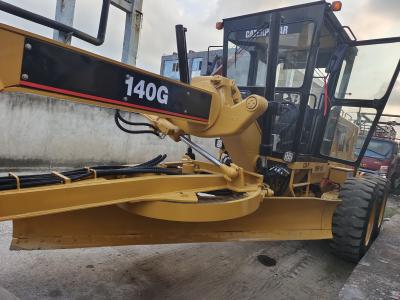 China Gebruikte CAT 140H motorgrader met Cummins motor originele CATERPILLAR 140G Grader Te koop