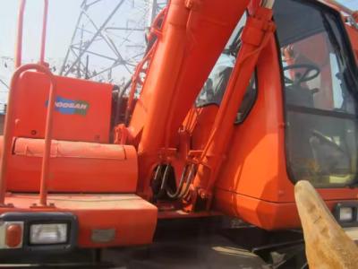China Doosan DH150W-7 wielgraafmachine 15 ton bouwgraafmachine zware machines origineel Korea Te koop