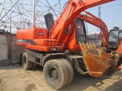 China Doosan DH150W-7 wielgraafmachine 15 ton bouwgraafmachine zware machines origineel Korea Te koop
