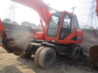China Doosan DH150W-7 wielgraafmachine 15 ton bouwgraafmachine zware machines origineel Korea Te koop