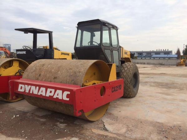 Quality Used CA251d Rollers 1800 Working Hours Dynapac Single Drum Vibratory Roller for sale