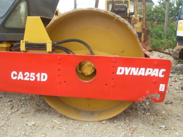 Quality Used Dynapac CA30 CA25 Road Roller Single Drum Vibratory Roller for Road for sale