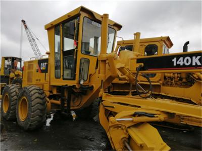 Cina Buone condizioni CAT 140K Grader 140H 140G Grader usate dal Giappone con 1200 ore di lavoro in vendita