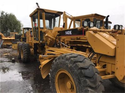 Cina Buone condizioni CAT 140K Grader 140H 140G Grader usate dal Giappone con 1200 ore di lavoro in vendita