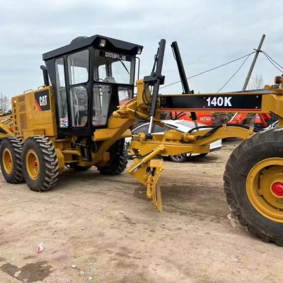 中国 17000 KG 状態良好 オリジナル アメリカ 中古 CAT 140H モーターグレーダー 中古 カタピラー 140 140G 140K 販売のため